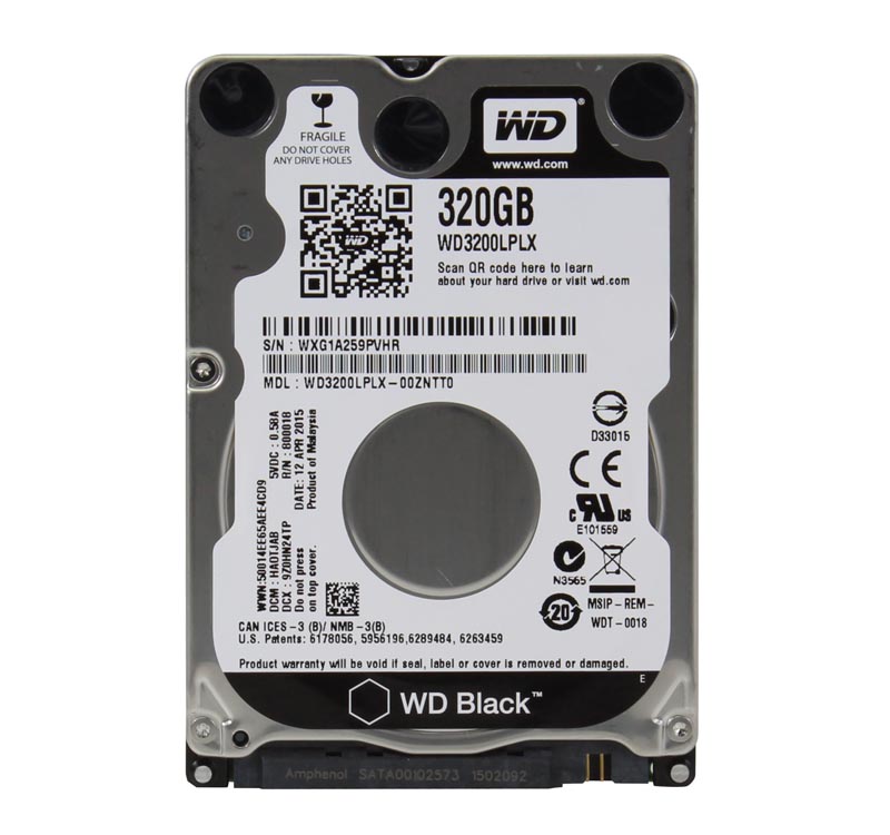 WD3200LPLX-75ZNTT0 - Western Digital WD3200LPLX-75ZNTT0 Black 320GB ...